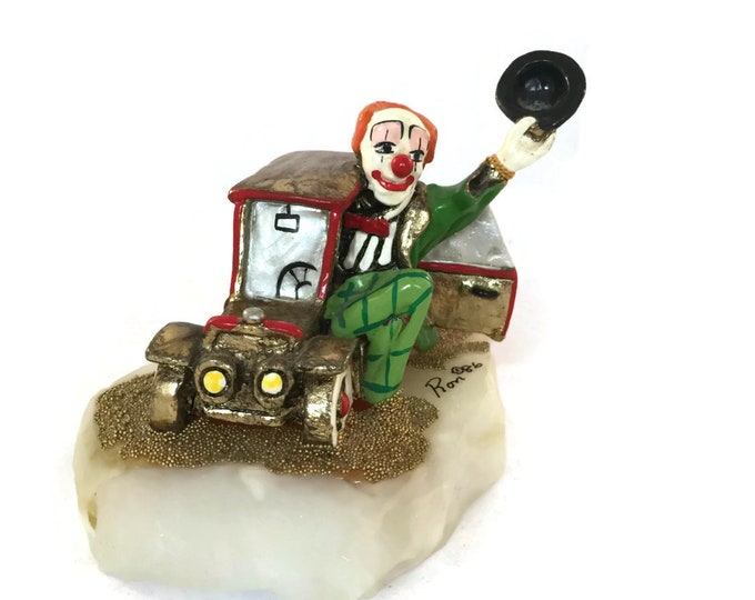 Retired Ron Lee Clown, Casey Cruising, Signed Collectible Clown ...