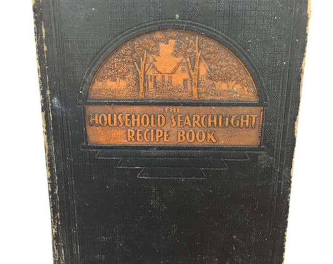 The Household Searchlight Cookbook 1937 Hardcover Recipe Book - Etsy