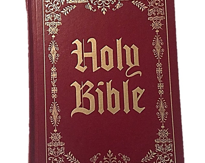 Unused Family Bible, Holy Bible King James Version Red Letter Edition ...