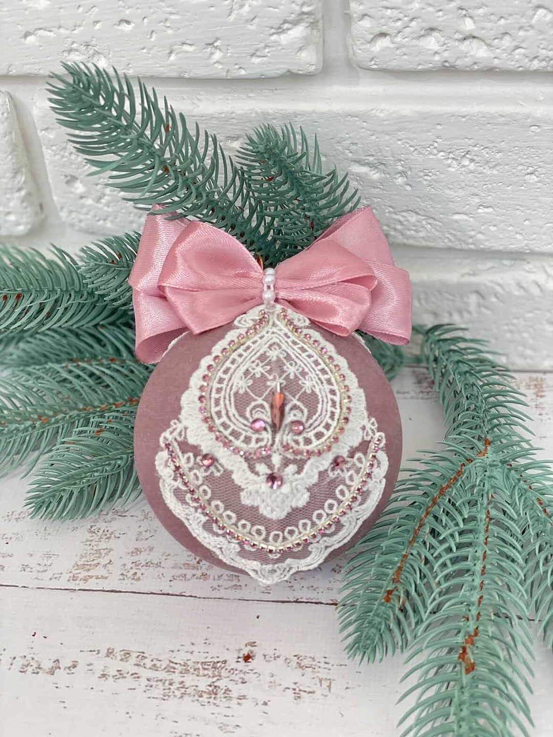 Christmas Ball, Christmas Velvet Balls, Christmas Ornaments, Handmade ...