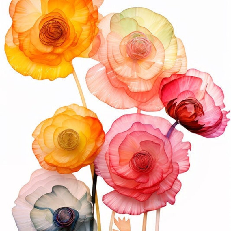 Ranunculus Print - Etsy