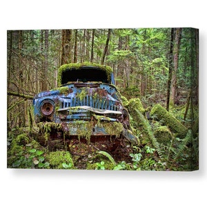 Car Decor, Car Wall Art, Old Cars, Old Truck, Canvas Art, Car Lover ...