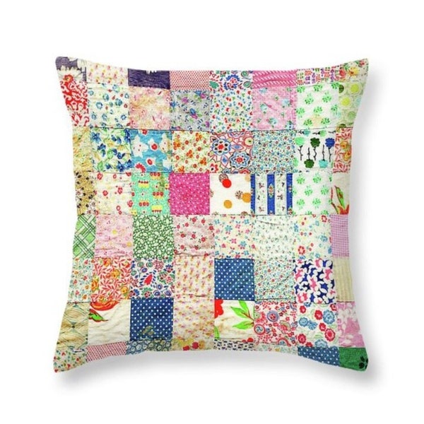 Patchwork Cushion - Etsy