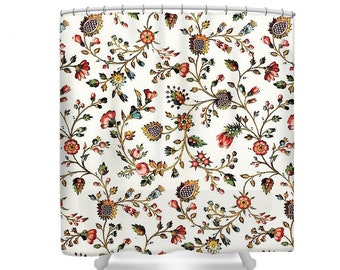 French Country Shower Curtain - Etsy