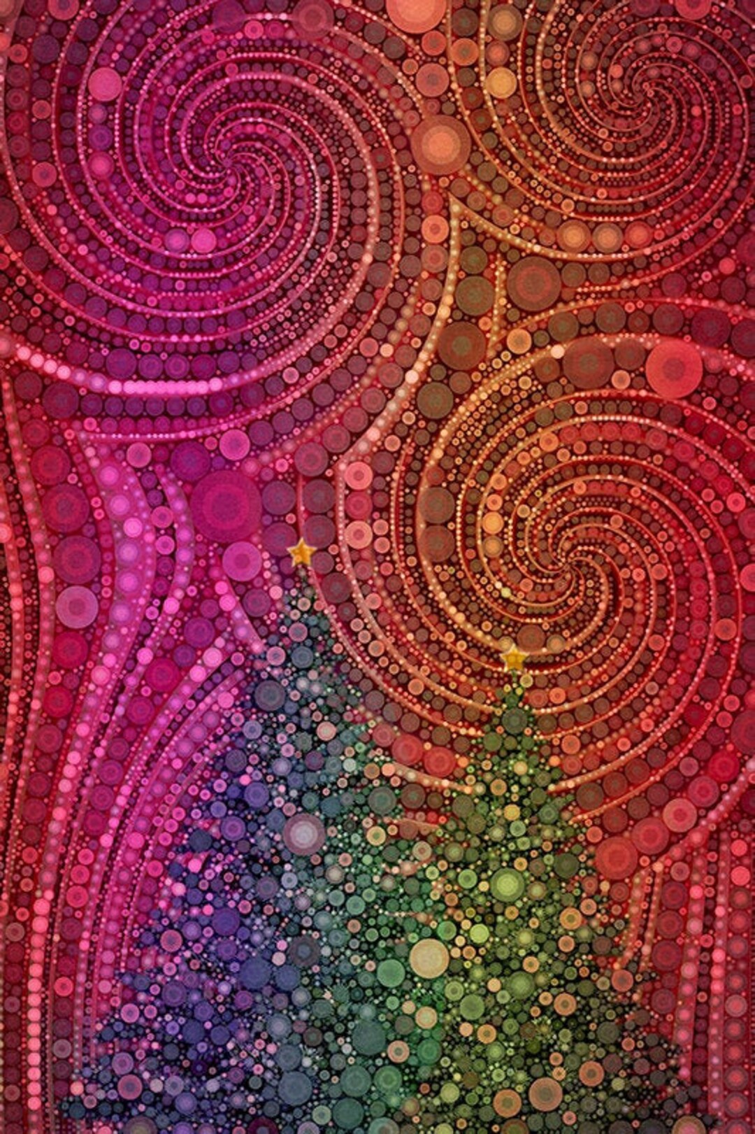 Xmas Art, Christmas Tree Art, Abstract Christmas, Christmas Prints ...