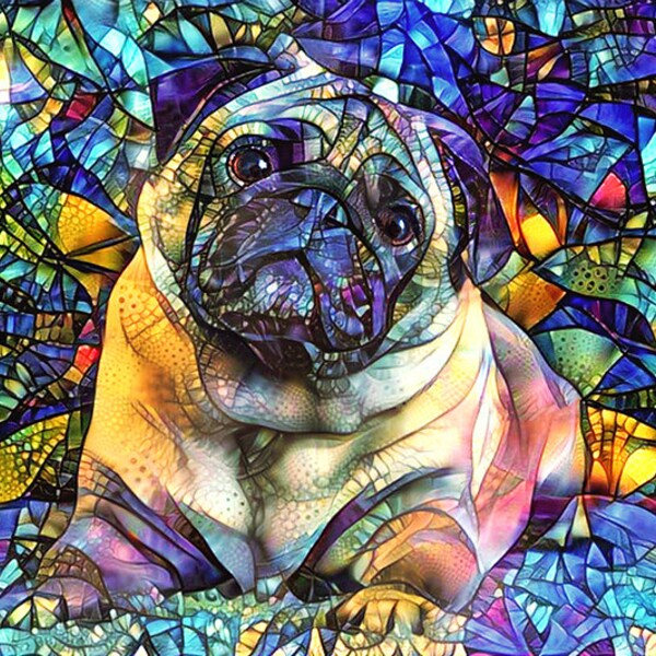 Pug Print - Etsy
