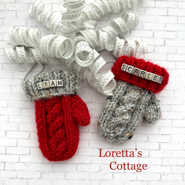 Mitten Ornament - Etsy