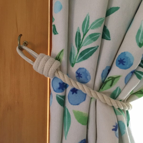 Rope Tiebacks - Etsy