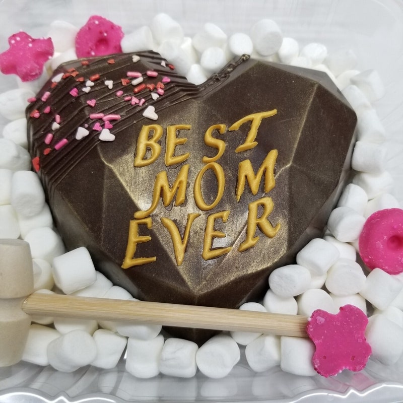 Chocolate Breakable Heart - Etsy