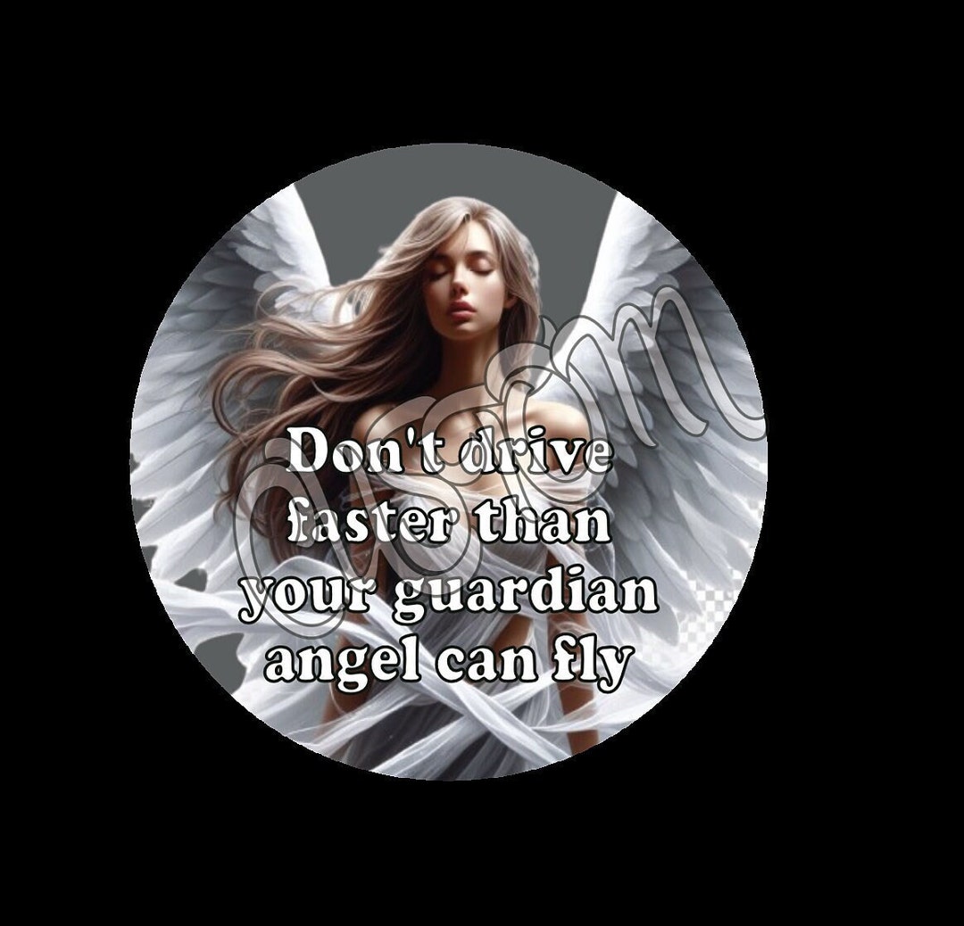 Car Coaster Png, Car Caster Digital File, Guardian Angel Digital File ...