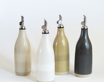 Ceramic Olive Oil Pourer - Etsy