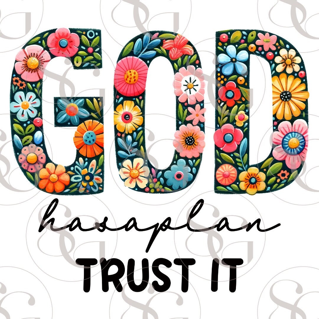 God Has A Plan PNG Digital Download - Etsy