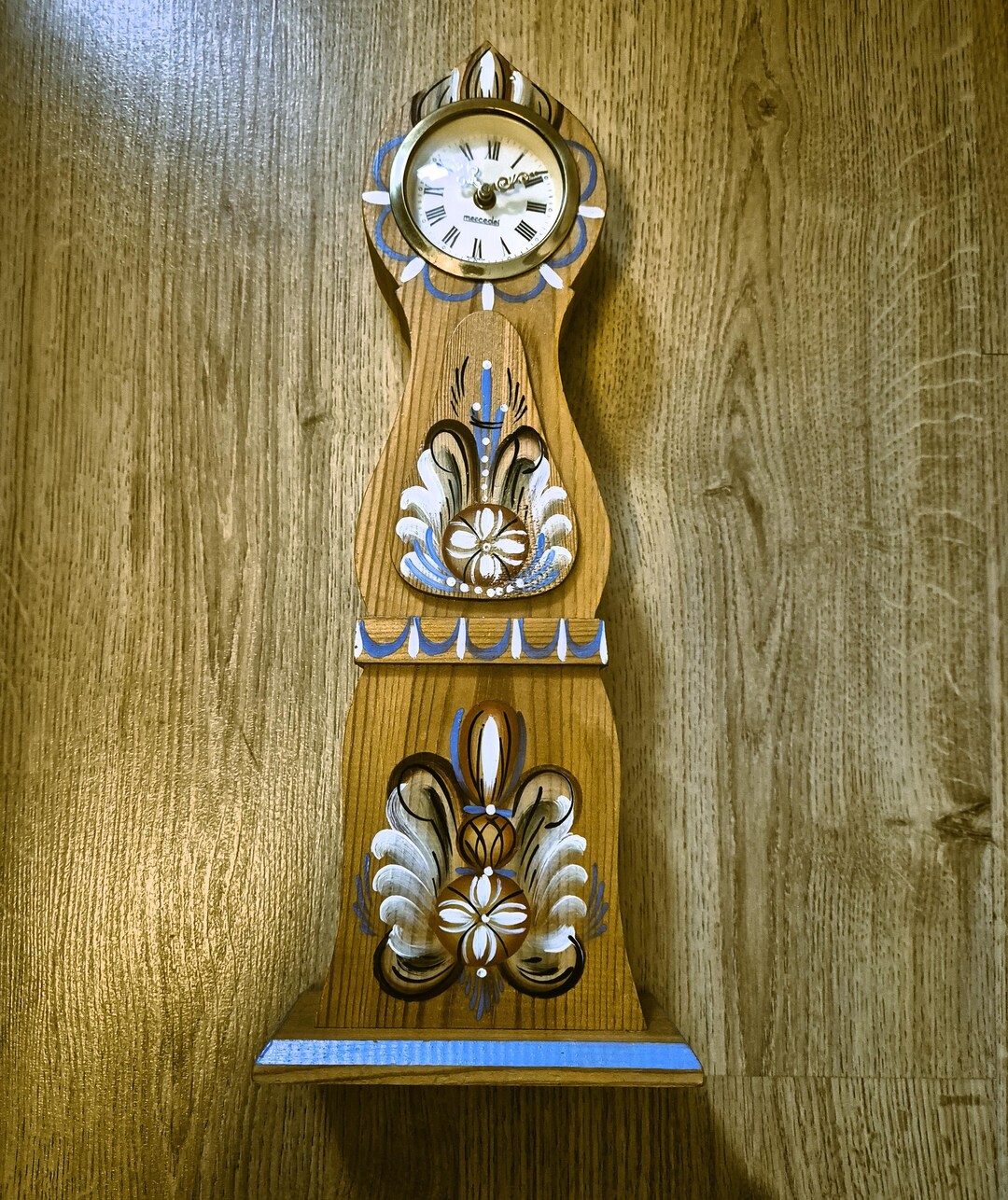 Rare Old Mora Table Clock From Dalarna Kurbits Hand Painted. - Etsy