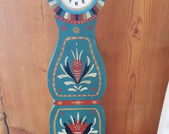 Hand Painted Clock - Etsy