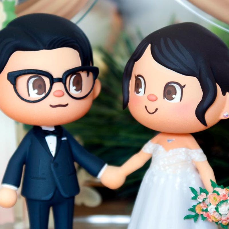 Gamer Figure Cake Topper - Etsy