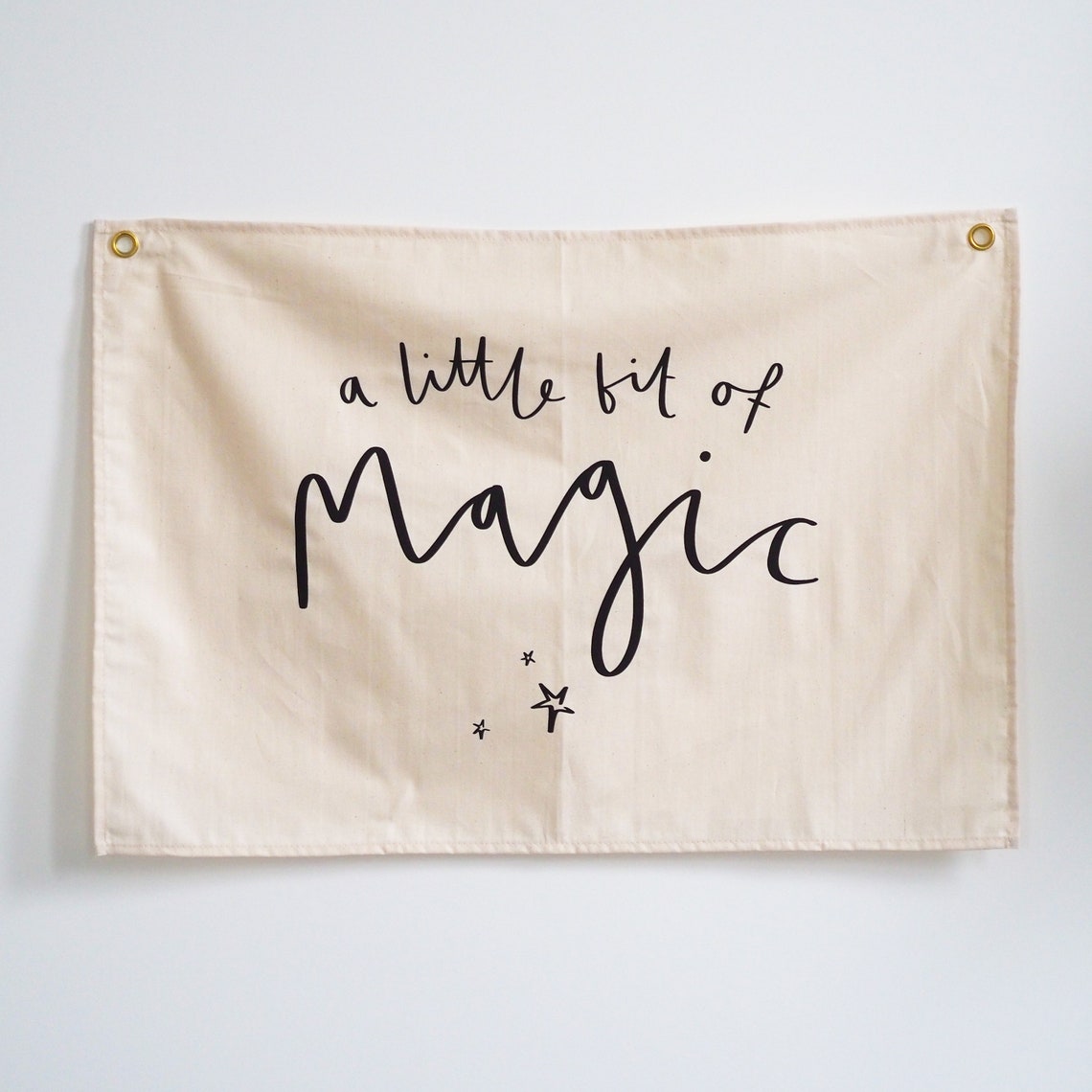 Little Bit of Magic Wall Flag - Etsy