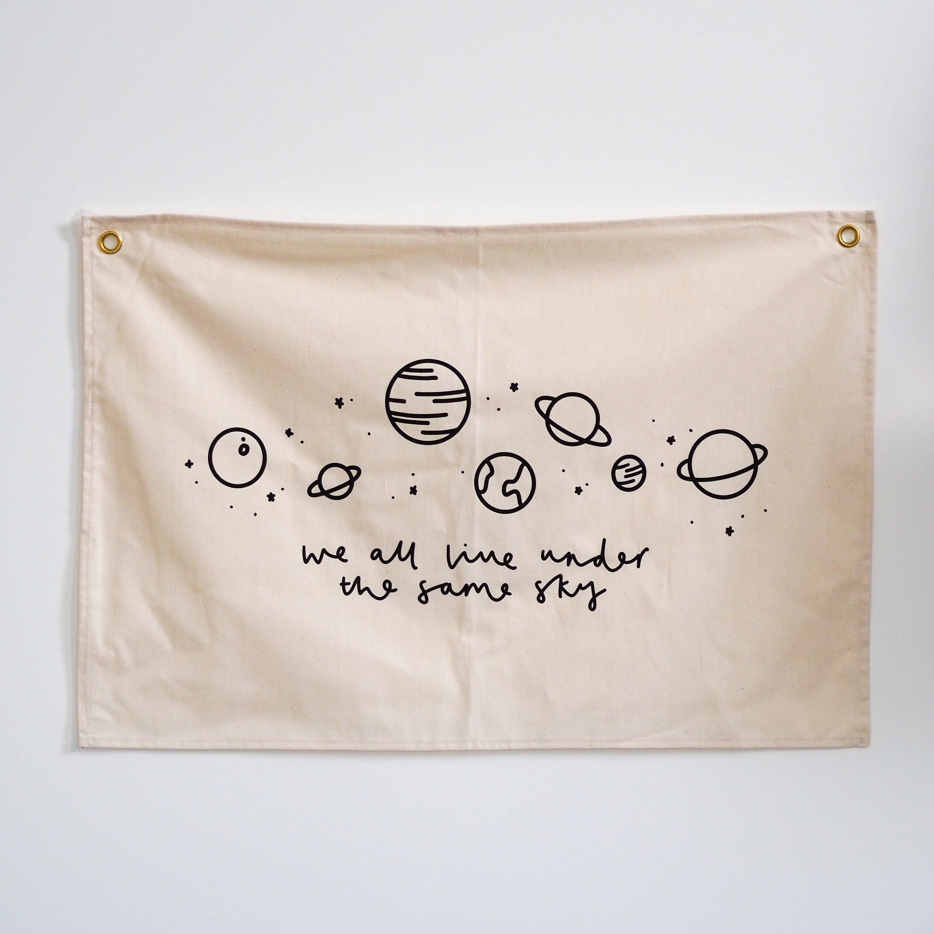 Planets Wall Flag | Etsy