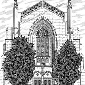 Boston University Hand Signed Wall Art Print, Boston U Alumni ...