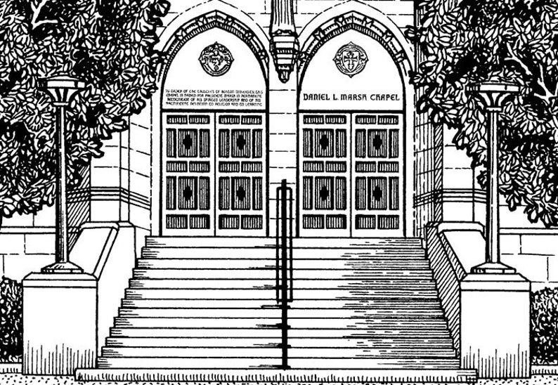 Boston University Hand Signed Wall Art Print Boston U Alumni - Etsy