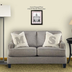 Rutgers University Hand Signed Wall Art Print, Rutgers Alumni ...