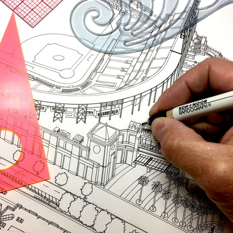 San Francisco Giants Art Oracle Park Art Print SF Giants Fan - Etsy