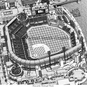 St. Louis Cardinals art Busch Stadium art print Cardinals | Etsy