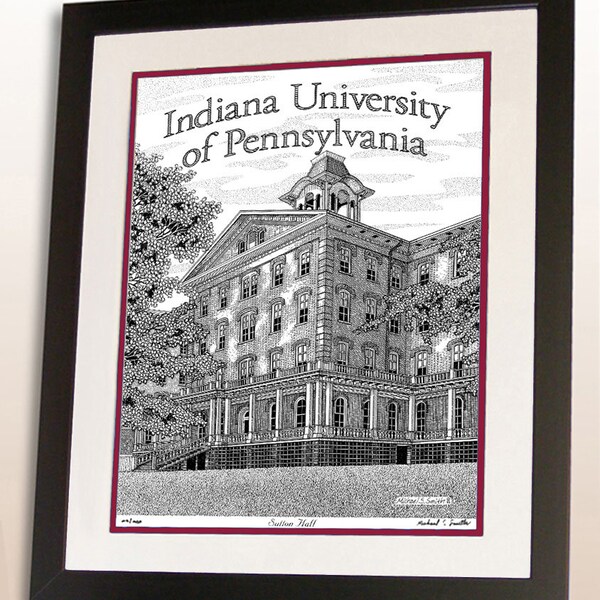 Indiana University Poster - Etsy