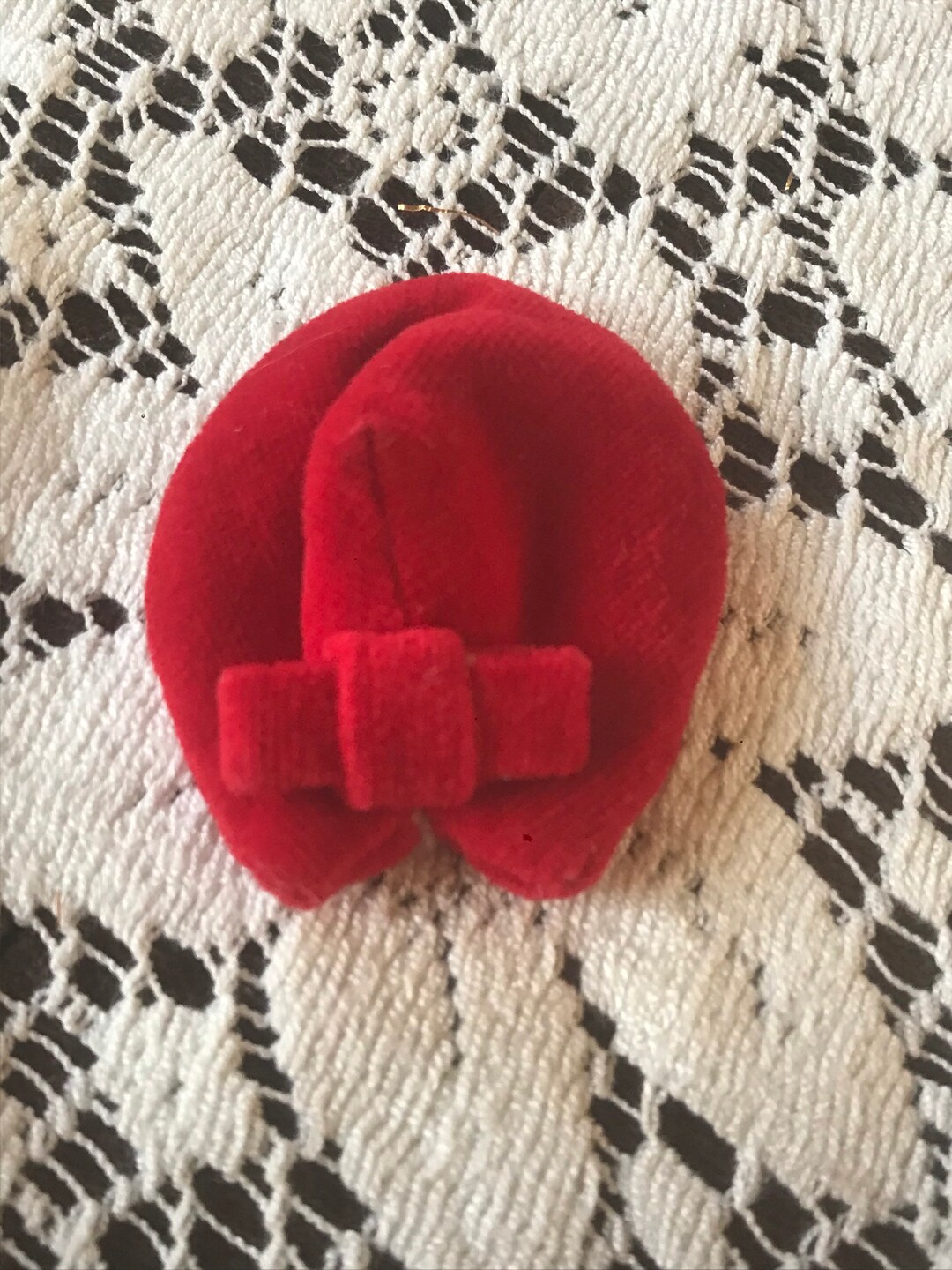 Mattel Skipper Red Velvet Hat for DRESS COAT #1906 1964-1965 - Etsy
