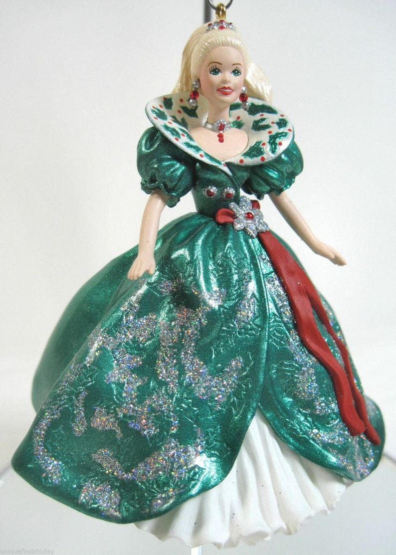 Hallmark Holiday Barbie Collector's Series Keepsake Ornament in ...