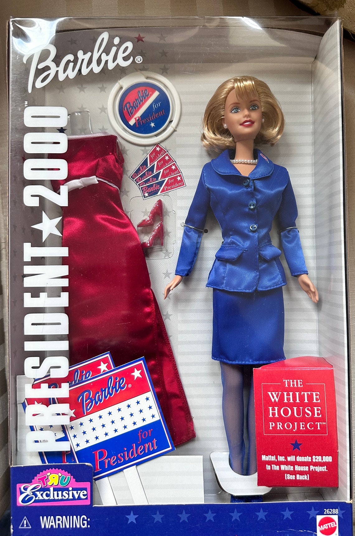 Vintage Mattel BARBIE for PRESIDENT NRFB - Etsy