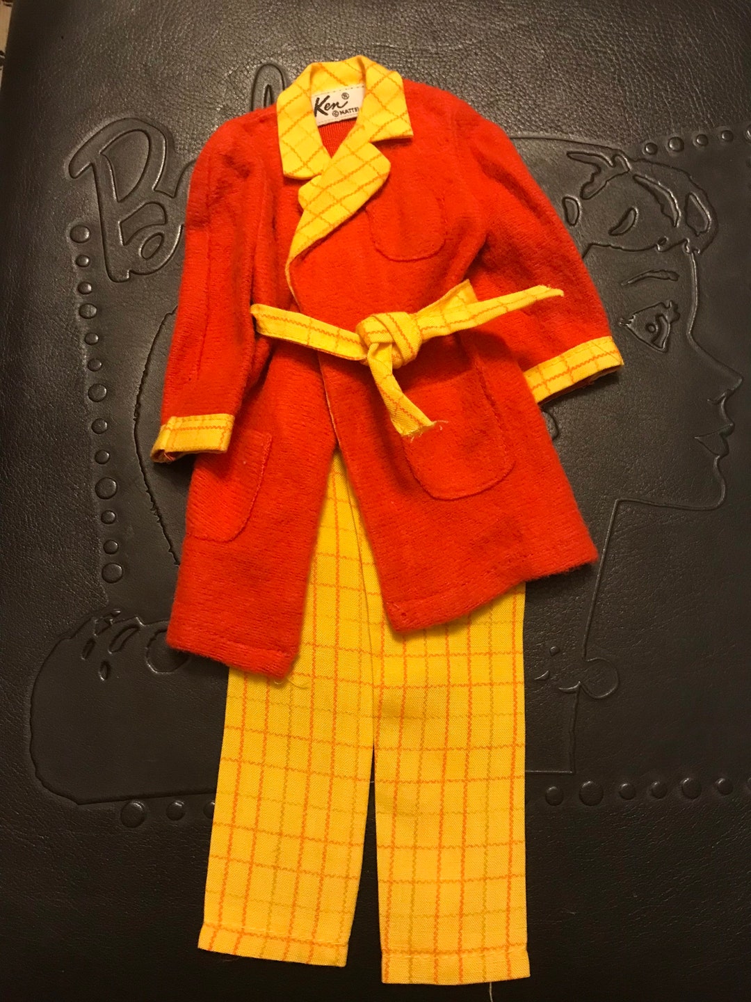 Vintage Mattel Ken Breakfast at 7 Pajama Set Mod Era 1968 - Etsy