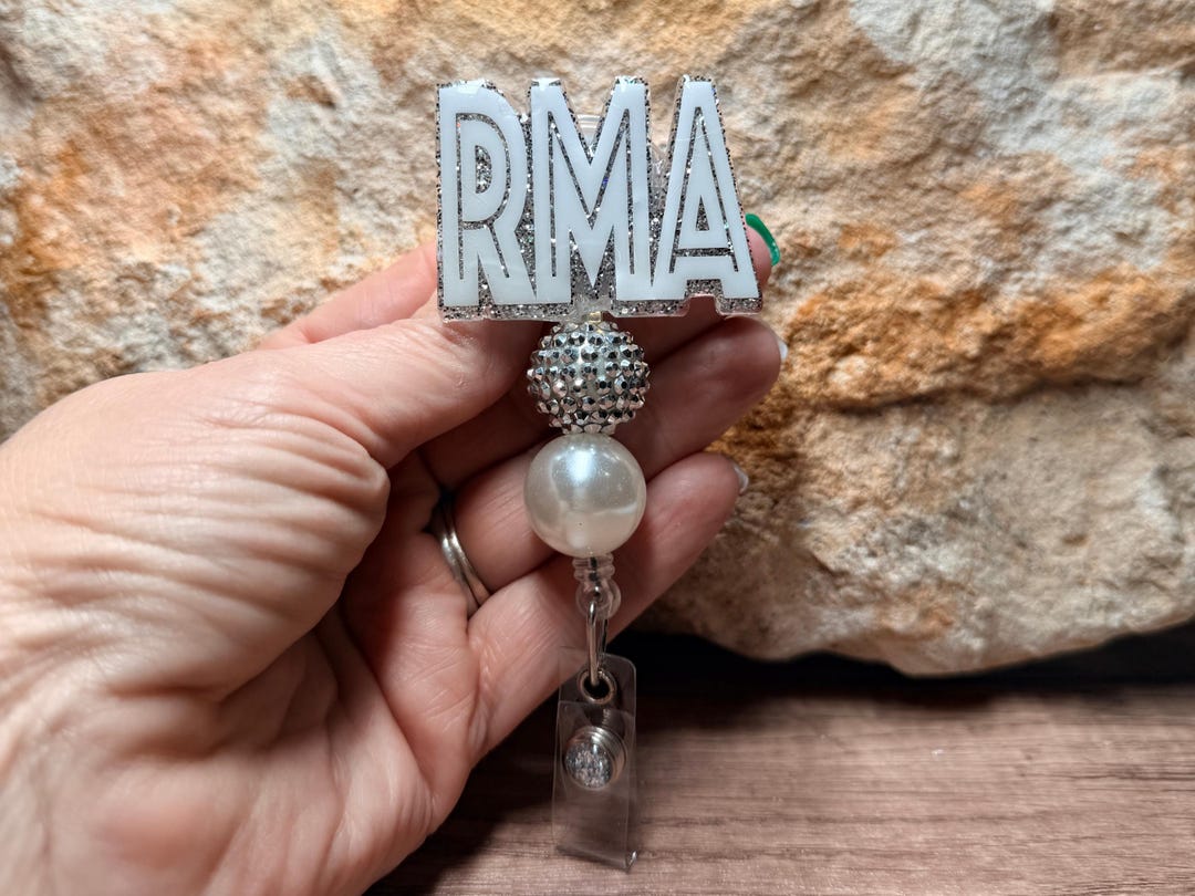 RMA Badge Reel•rma Gift•registered Medical Assistant Badge Reel•medical ...