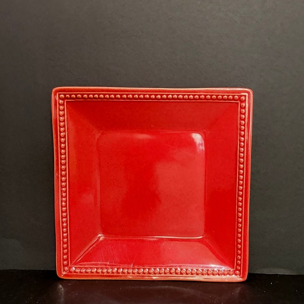 Vintage Square Plate - Etsy