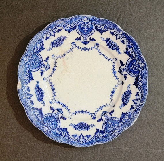 Petrus Regout superior Pattern Flow Blue 9 - Etsy