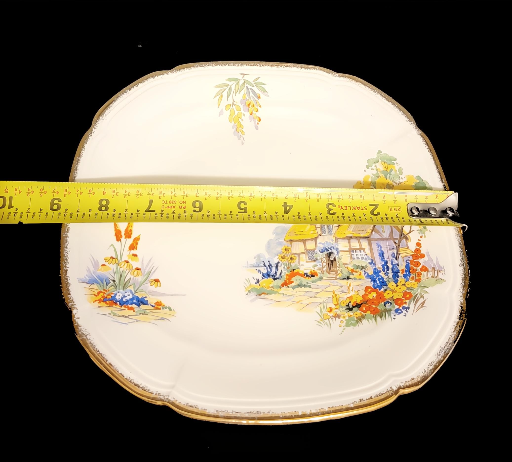 8-3/4" Alfred Meakin "homestead" Salad Plate / England - Etsy