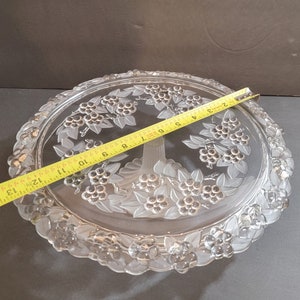 Mikasa "carmen" Crystal Cake Stand - Etsy