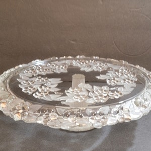 Mikasa "carmen" Crystal Cake Stand - Etsy