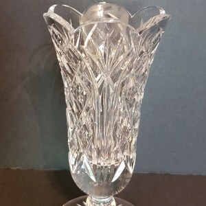 7-3/4" Heritage Irish Crystal "cathedral Suite" Vase / Rare!!! - Etsy