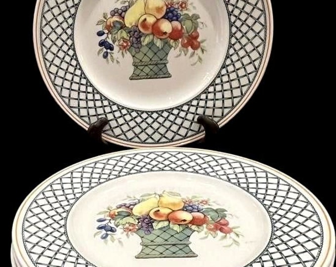 Villeroy Boch China Set, 6 Piece Place Setting Wild Rose Collection Tea China Wedding China ...