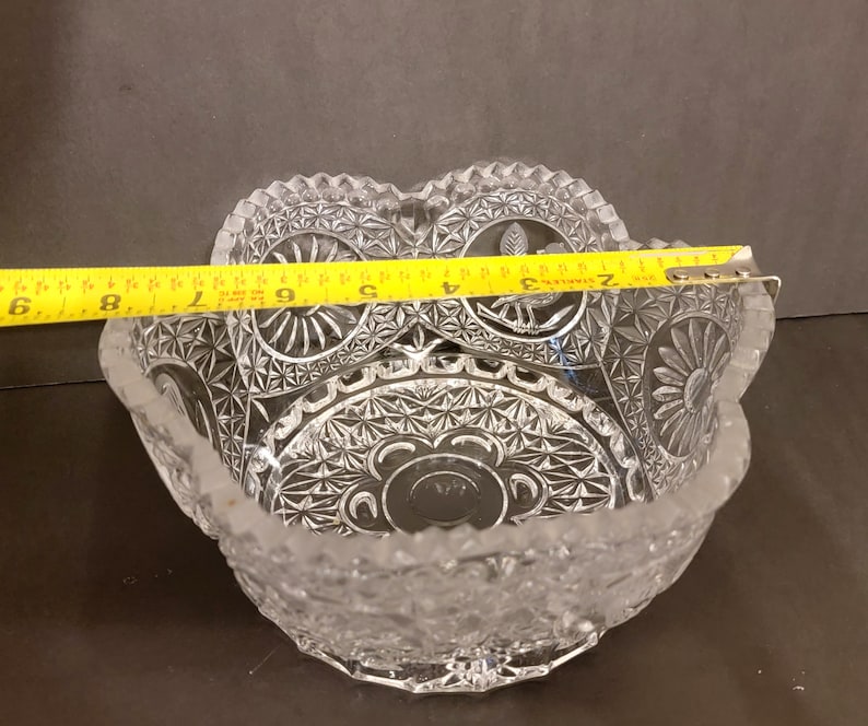 8" Hofbauer "byrdes" Collection Crystal Bowl / Germany - Etsy