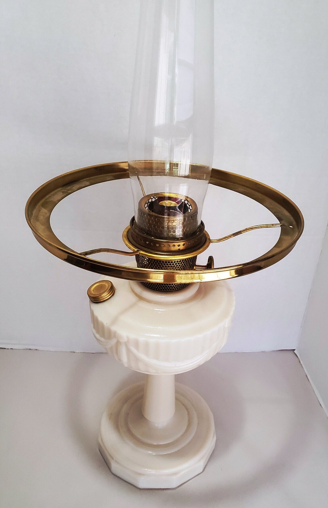 Antique Aladdin Lincoln Drape Oil Lamp With Hand Painted - Etsy Antique Aladdin Lincoln Drape Oil Lamp With Hand Painted - Etsy