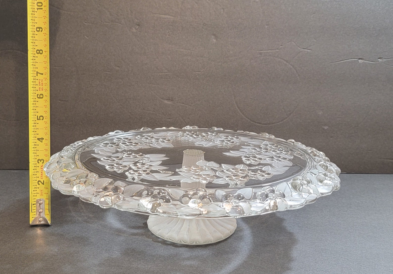 Mikasa carmen Crystal Cake Stand - Etsy