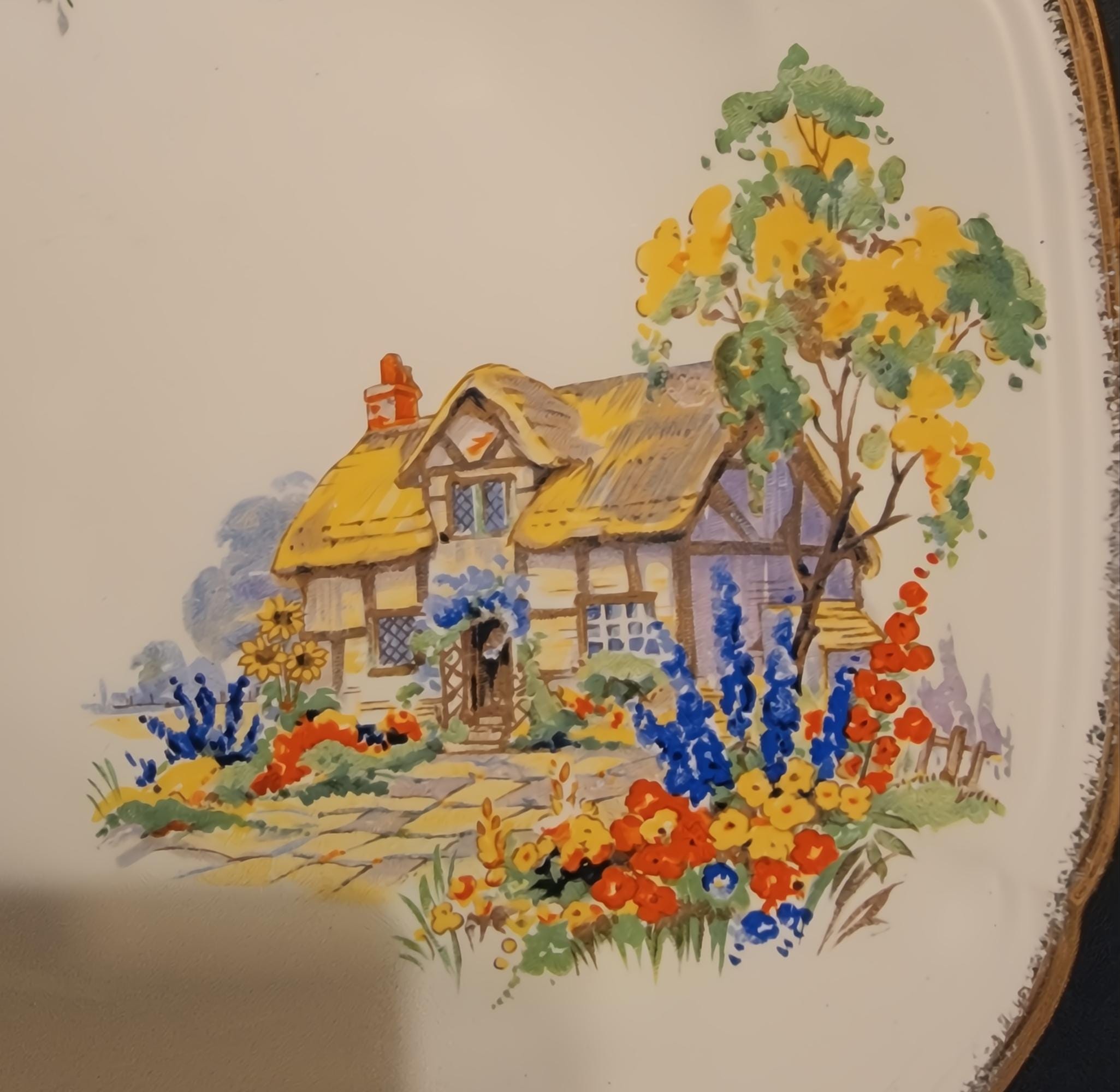 8-3/4" Alfred Meakin "homestead" Salad Plate / England - Etsy