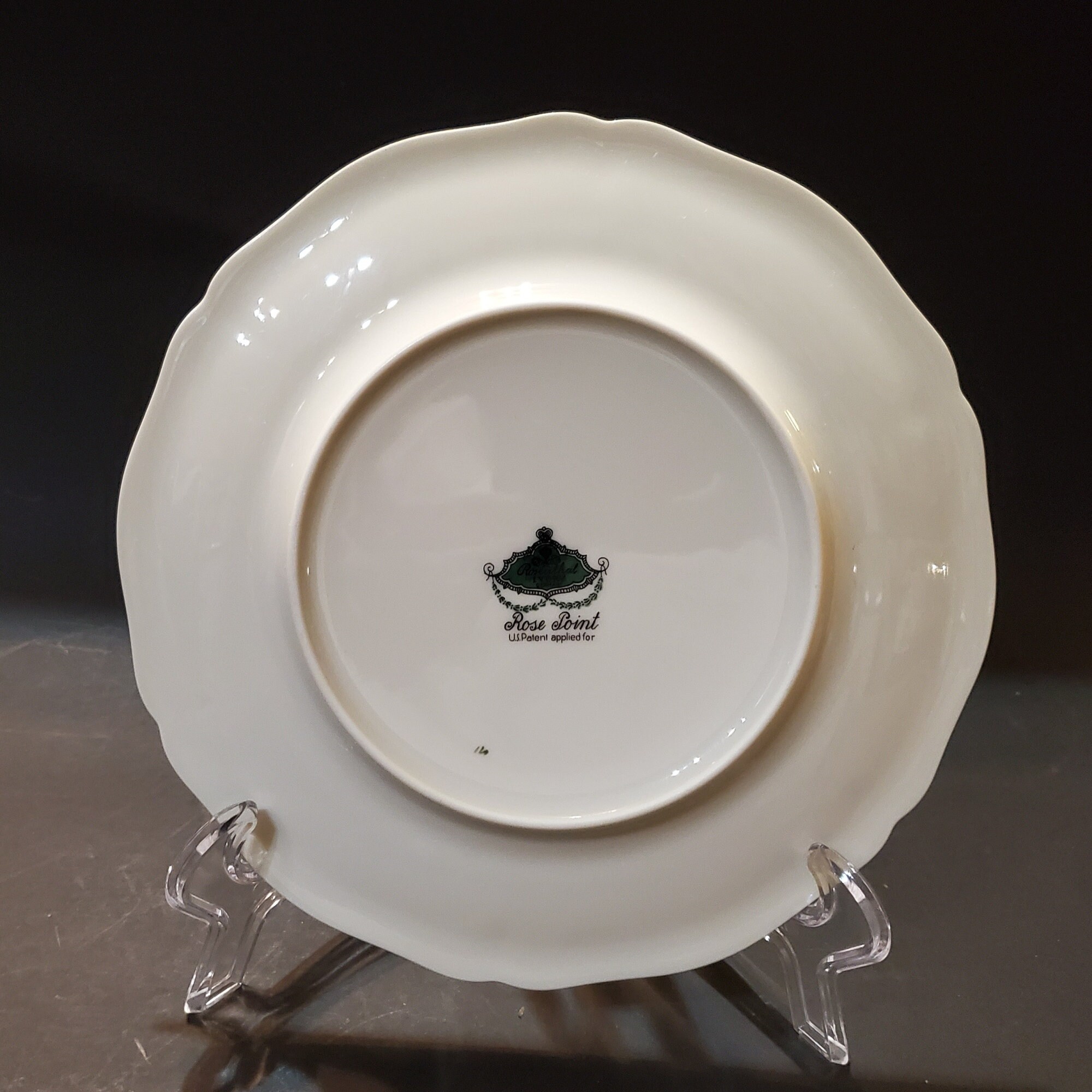 Rosenthal Ivory Continental Rose Point Salad Plate Bavaria - Etsy
