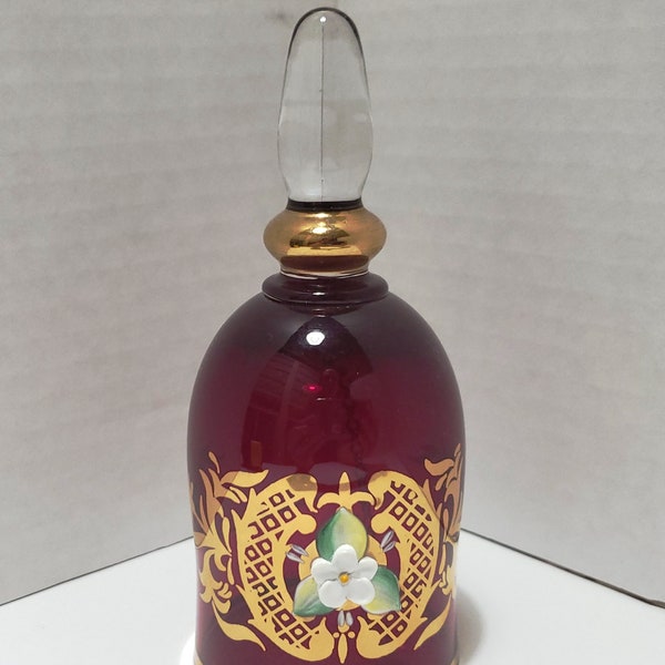 Bohemian Ruby Bell - Etsy