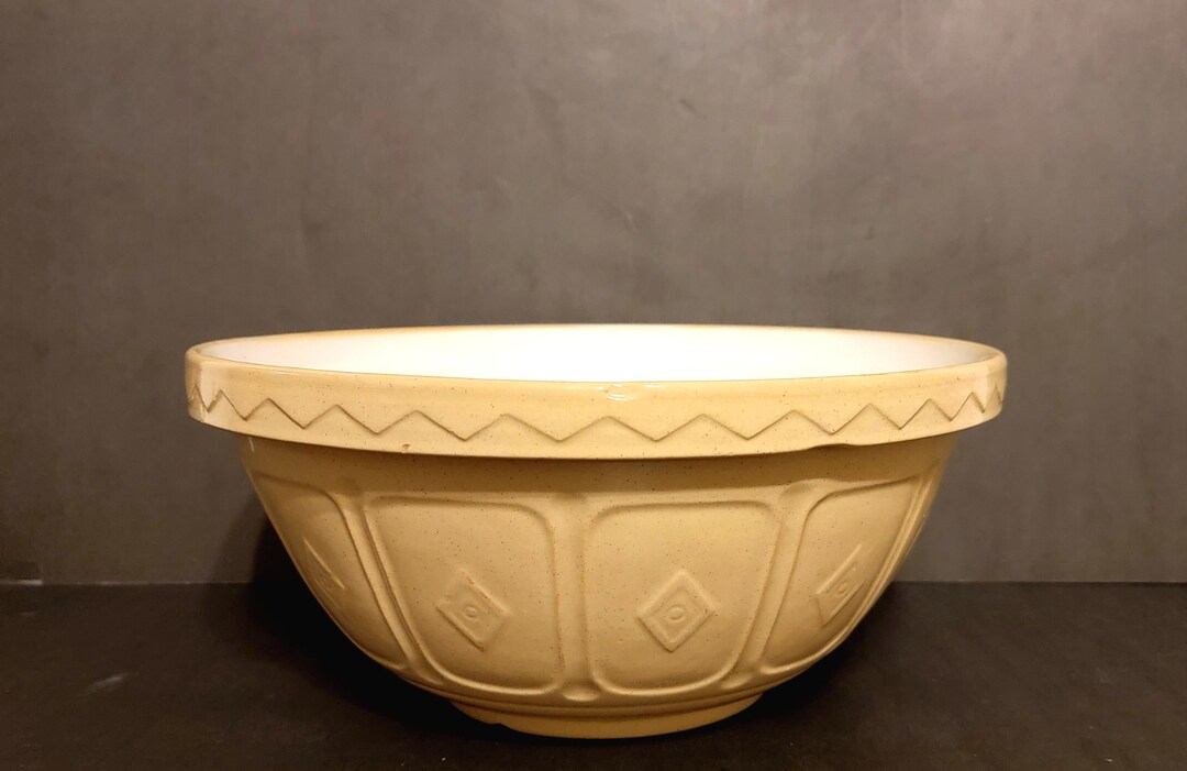 No. 12 Mason Cash "cane" Pottery Mixing Bowl England - Etsy