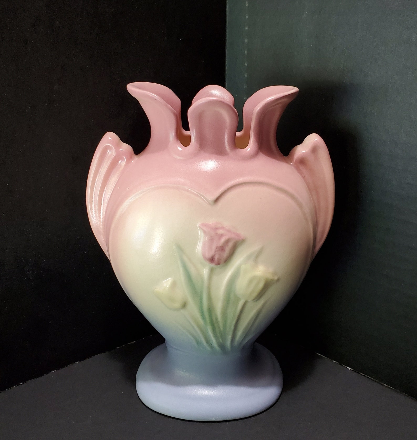 Hull Pottery Tulip Planter Vase / 105-33-8 / 1938 - Etsy