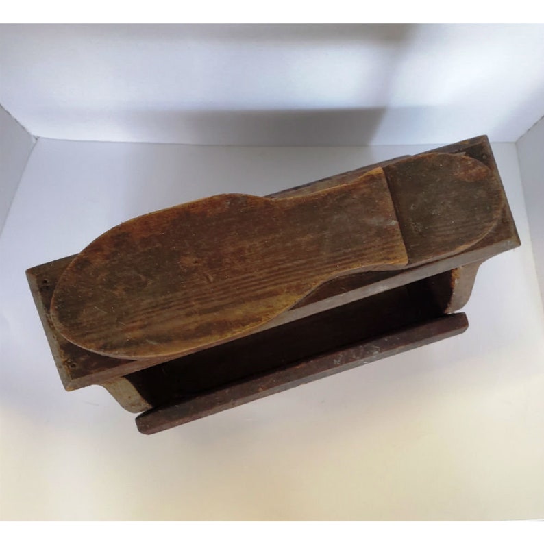 Antique Wooden Shoe Shine Box | Etsy