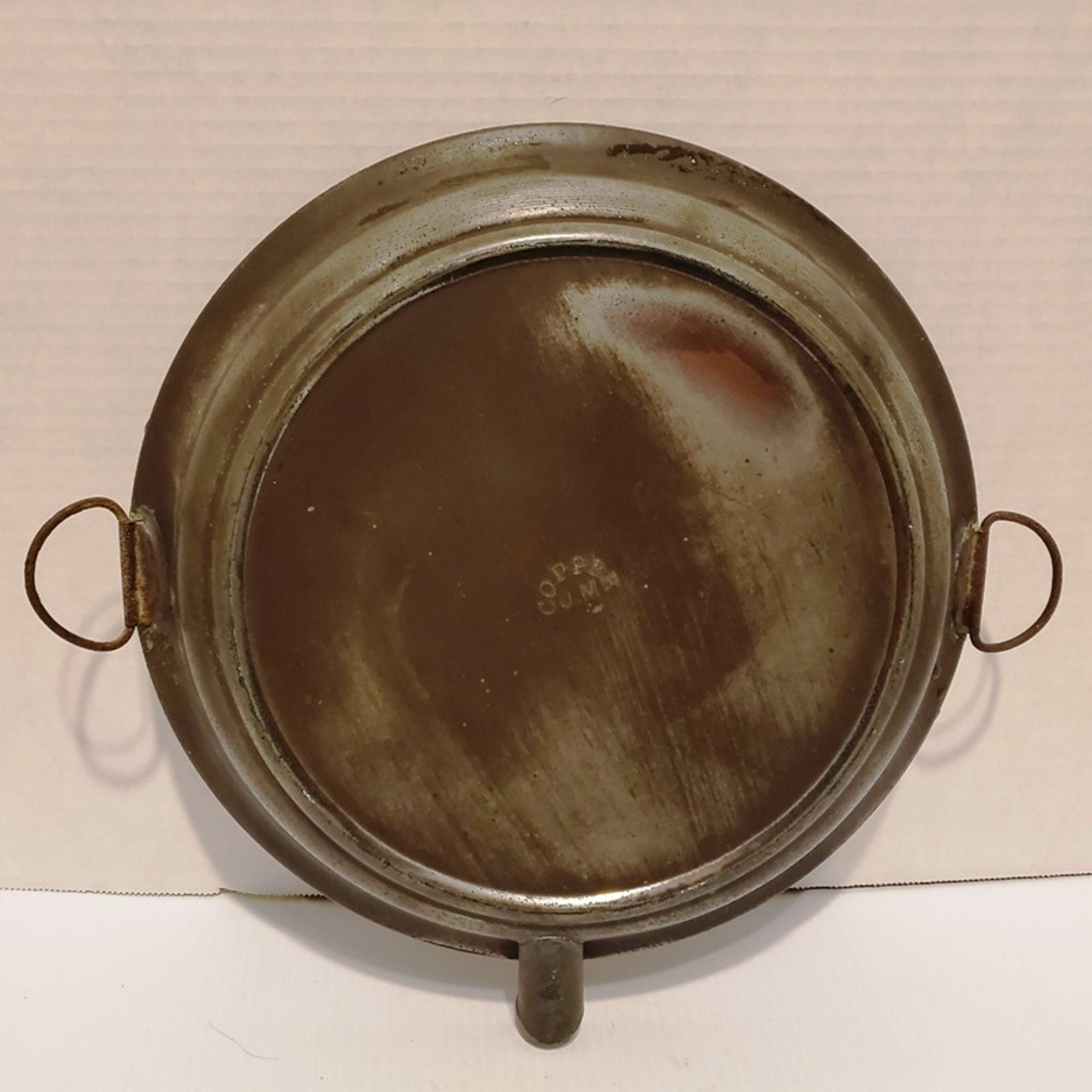 Antique John Marston Copper Bottom Warming Plate / Circa 1860's - Etsy UK