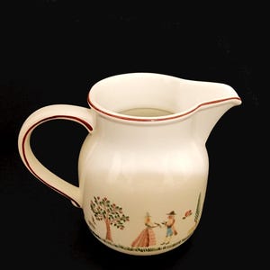 5" Villeroy & Boch "american Sampler" Milk Pitcher / Luxembourg - Etsy